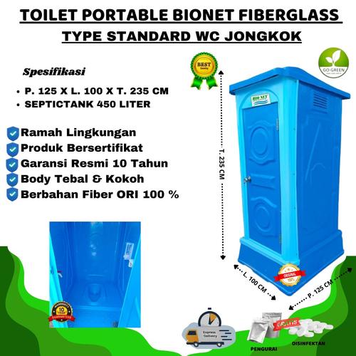 Jual Toilet Portable Bionet Standard WC Jongkok - Kab. Tangerang ...