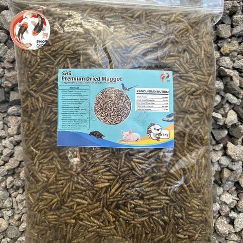 Jual SAS premium dried maggot kemasan 1 KG - Kab. Sidoarjo - shiori ...