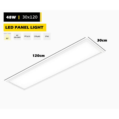 Jual Lampu led downlight ceiling panel 30 x 120 30x120 CM / 300x1200 ...