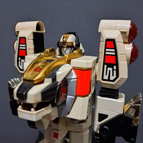 Jual DX Tigerzord megazord white tiger zord mmpr power rangers bandai ...
