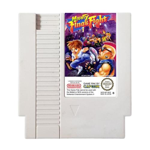 Jual Kaset Nintendo NES 8 Bit Mighty Final Fight 72 Pin Game Retro ...