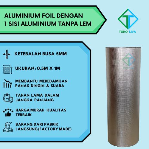 Jual Aluminium peredam panas dinding waterproof aluminium foil 5mm per ...