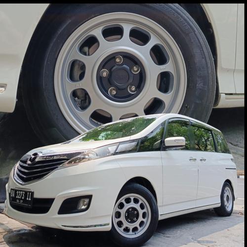 Jual modifikasi mobil mazda biante menggunakan velg hsr klg R17 pcd ...