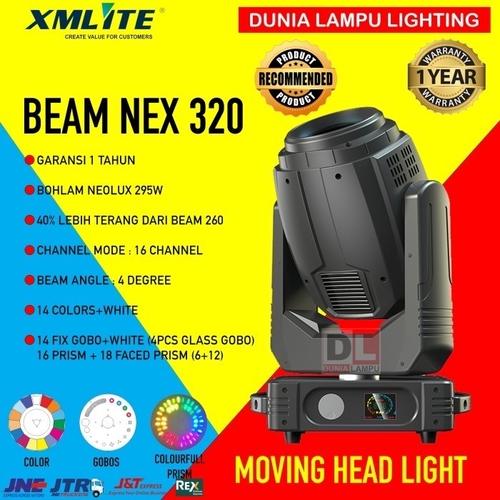 Jual Moving head BEAM XMLITE NEX 320 BEAM 295W - Jakarta Barat - DUNIA ...