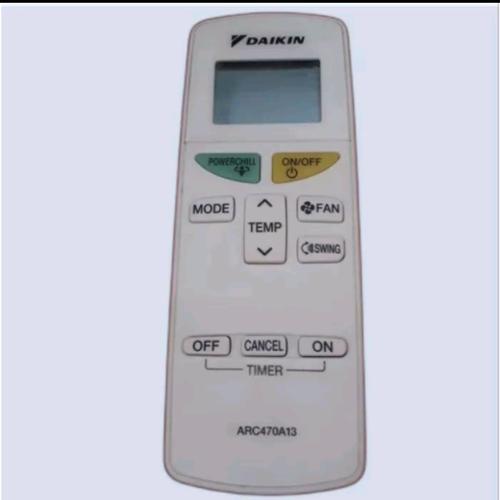 Jual Remote Control AC Daikin ARC470A13 Original - Jakarta Barat - Hars-ollshop | Tokopedia