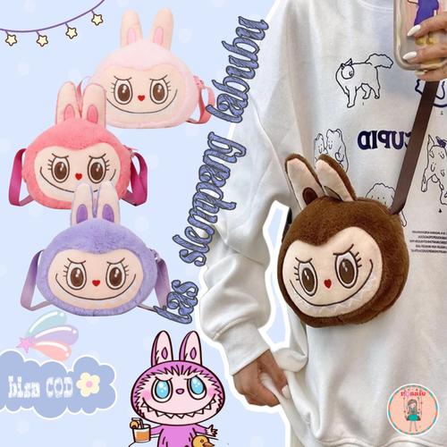 Jual Tas Selempang Karakter Labubu /Boneka Mini/ Dompet Koin/Anak dan ...