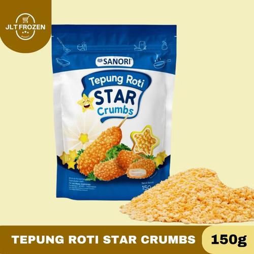 Jual SBC Sanori Star Crumbs / Tepung Roti Crispy Bentuk Bintang ...