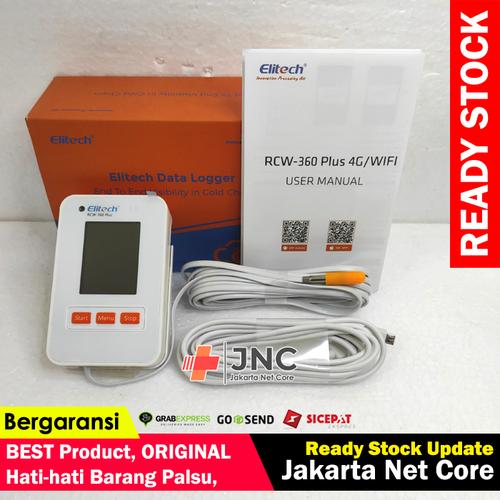 Jual Elitech RCW 360 Plus WiFi Temperature Humidity Data Logger Alarm ...