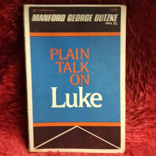 Jual BUKU ANTIK : BUKU PLAIN TALK ON LUKE BY MANDORD - Jakarta Pusat ...