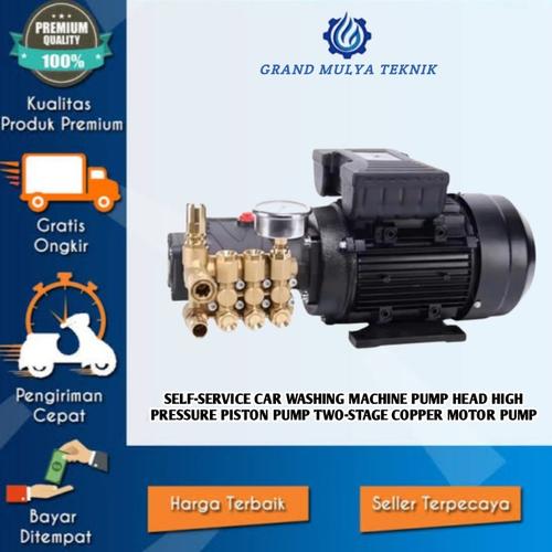 Jual Self-Service Car Washing Machine Pump Head High Pressure Piston ...