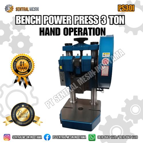 Jual Bench Press Stamping Power Machine 3 Ton type PS30I , Mesin Pon ...