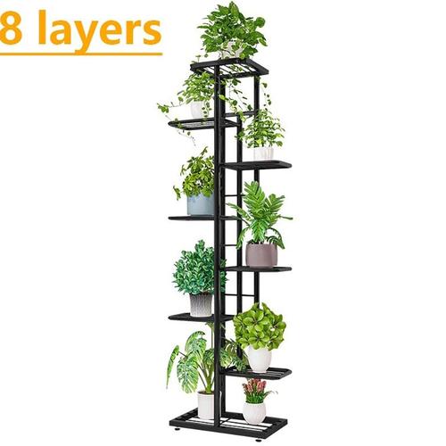 Jual Rak Besi Minimalis Sistem Rakit Hiasan Tanaman Bertingkat 8 Susun ...