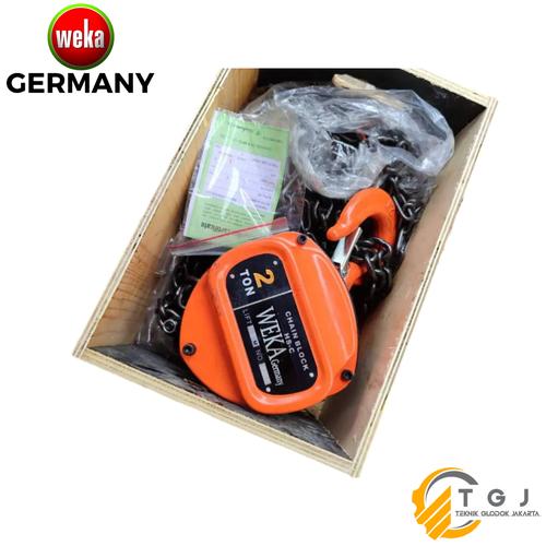 Jual Chain block 2 ton 10 meter tackle 2 ton / takel 2 ton / katrol 2 ...