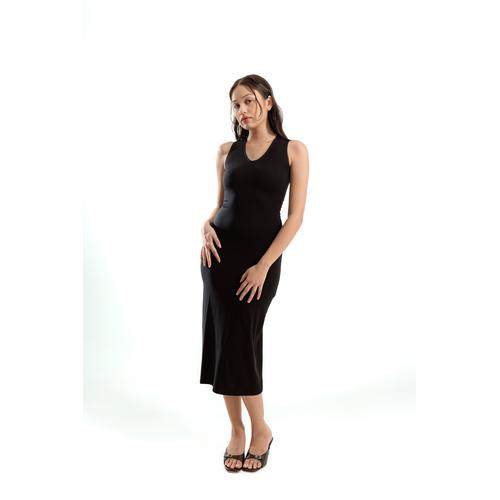 Jual GOENA Veronica V-Neck Midi Dress - Black, L - Jakarta Barat - Wear ...