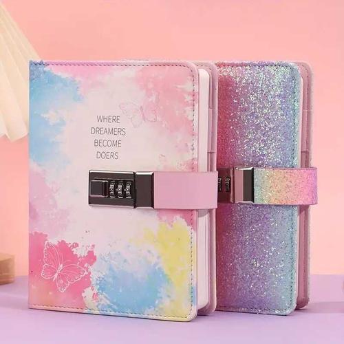 Jual Buku Diary Kunci Password Buku Diary Aesthetic Buku Tulis Catatan ...