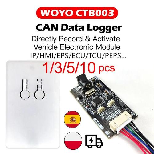 Jual WOYO 1/3/5/10 set CAN BUS Data Logger for All Car CAN BUS Module ...