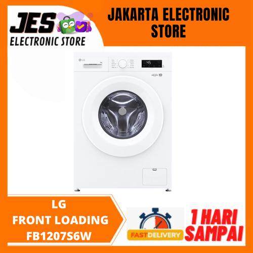 Promo LG MESIN CUCI FB1207S6W 7KG, FRONT LOADING INVERTER DIRECT DRIVE ...