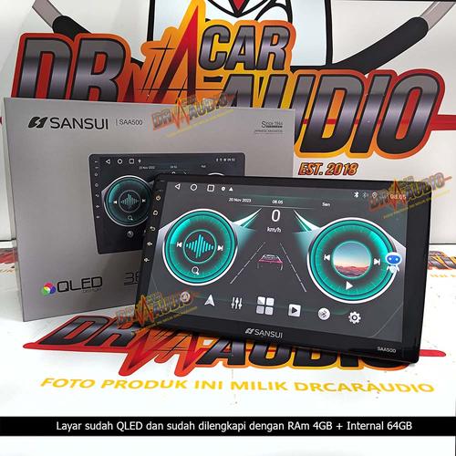 Jual Head Unit Android 10 Inch Sansui QLED RAM 6GB Internal 128GB ...