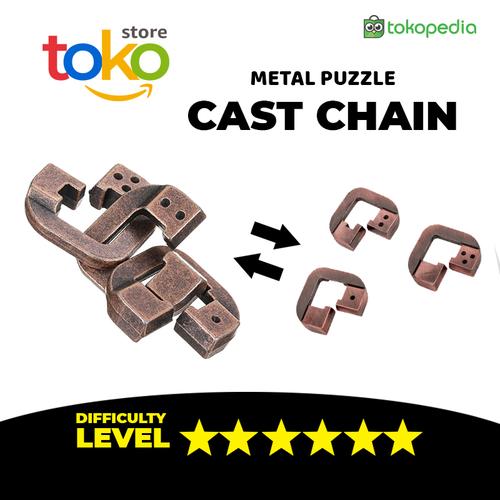 Jual Metal Puzzle Cast Puzzle Puzzle Besi Cast CHAIN - Jakarta Utara ...