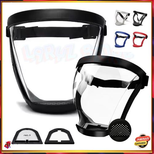 Jual Face Shield Full Face Bening Masker Pelindung Wajah Mask Safety ...