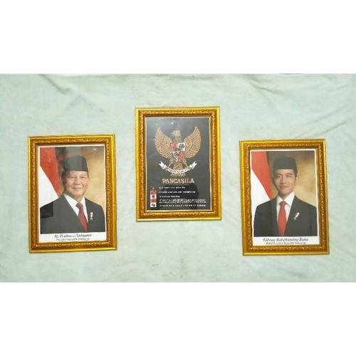 Jual PIGURA BINGKAI GAMBAR FOTO PHOTO PRESIDEN DAN WAKIL PRABOWO GIBRAN LAMBANG BURUNG GARUDA ...