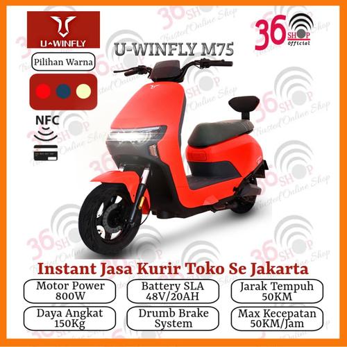 Jual Sepeda Listrik Uwinfly M75 800 Watt Electric Bike Terbaik 100% ...