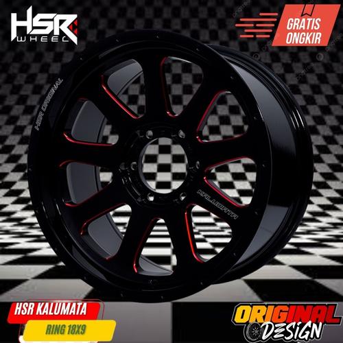 Jual velg mobil hsr ring 18 pelek R18 untuk pajero , fortuner , dmax ...