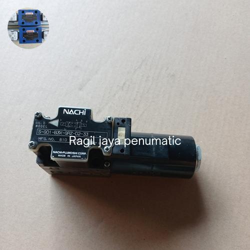 Jual Solenoid valve Nachi S-G01-B3X-GRZ-D2-33 (24vdc) - Jakarta Barat - RAGIL JAYA PENUMATIC ...