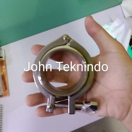 Jual Clamp Ferrule Set Sanitary Stainless SS316 Dia 3/4" inch / Clamp Ferrule Complete Set ...