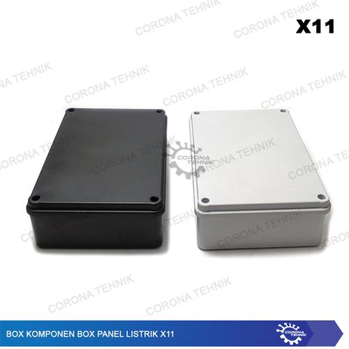 Jual Box Komponen Box Panel Listrik X11 - Abu-abu, Packing Standar ...