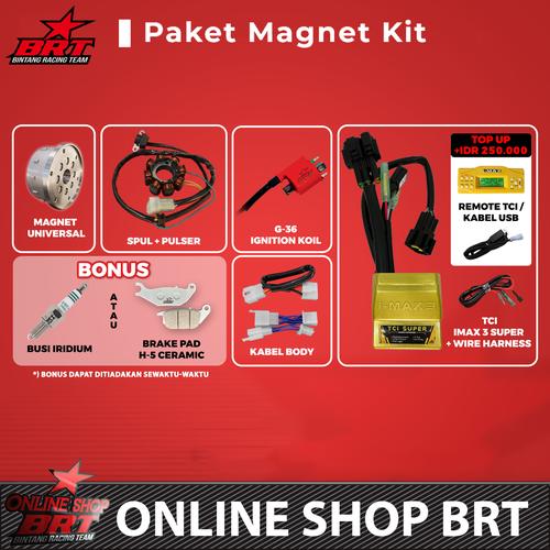 Jual SUPER MAGNET RACING KIT BRT PENGAPIAN MAGNET MAGNIT KIT UNIVERSAL ...