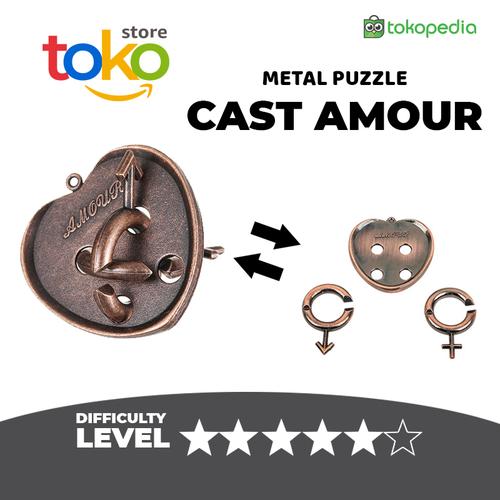 Jual Metal Puzzle Cast Puzzle Puzzle Besi Cast AMOUR - Jakarta Utara - Toko-Store | Tokopedia