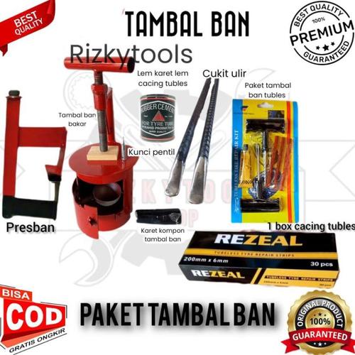 Jual alat tambal ban bakar tambal ban tubles tempel ban tubles ban ...