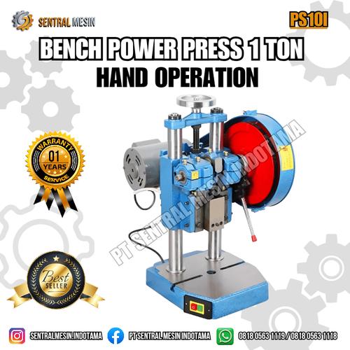 Jual Mesin Alat Pon Press 1 Ton Hand Operation Bench Power Press PS10I ...