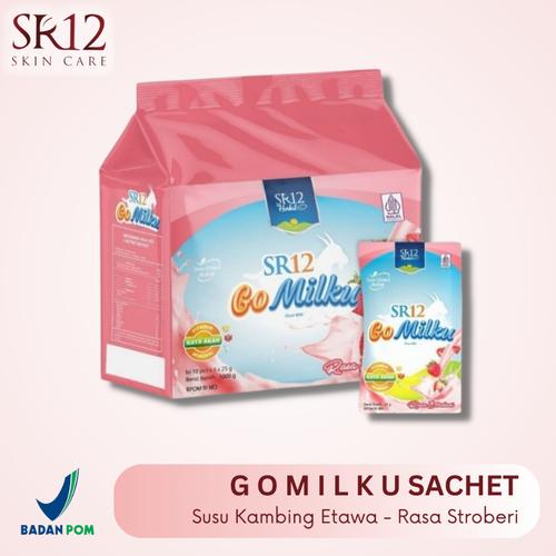 Jual SUSU GOMILKU SR12 Rasa STRAWBERY SACHET ISI 40 PCS - Kota Depok ...
