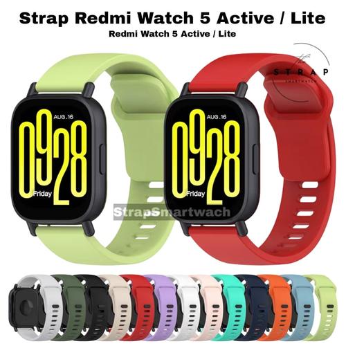 Promo Strap Redmi Watch 5 Active / Lite Tali Silicon Redmi Watch 5 ...