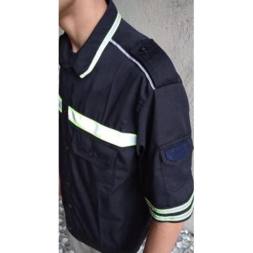 Jual AS - BAJU SAFETY QUEEN POLOS HITAM free LOGO K3 BENDERA - Jakarta ...