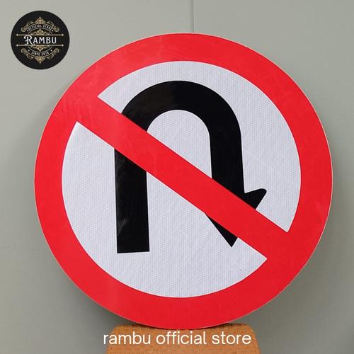 Promo RAMBU DILARANG PUTAR BALIK BISA CUSTOM MURAH - Kota Tangerang ...