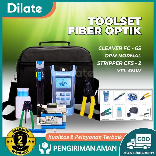 Jual READY !! FTTH Tool Kit SET Lengkap OPM VFL Cleaver FO Fiber Optik ...