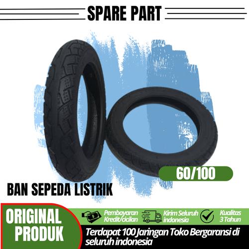 Jual Ban sepeda Listrik Original Bahan tebal Ukuran 60/100 80/100 ready ...
