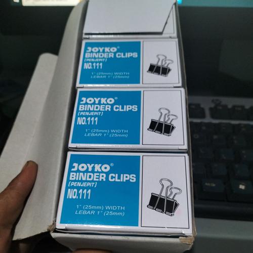 Jual Binder Clip No.111 Joyko / Kenko - Jakarta Barat - Adriel ...