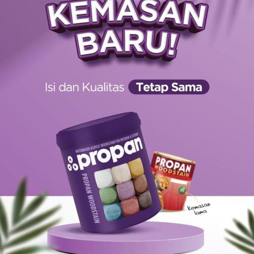 Jual CAT KAYU / PLITUR WATERBASED PROPAN WOOD STAIN-1Liter - Reddish ...