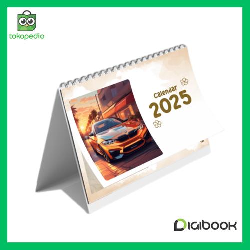 Jual Kalender Meja 2025 / Kalender Meja Custom Penyangga Duplex 2025 ...