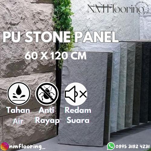 Jual PU Stone / Wall Panel Batu Alam Sintetis / Dekor Dinding Rumah ...