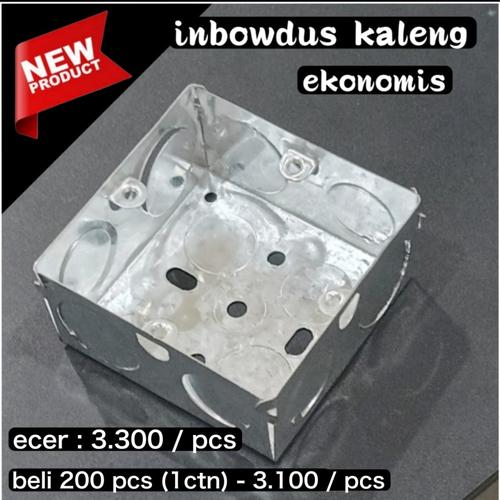 Jual Inbodus kaleng / Inbow dus besi/ Mangkok stop kontak/ Inbodus ...