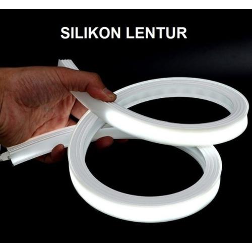 Jual Housing Kap Rumah Lampu LED Strip Flexible Silicon Body Putih ...
