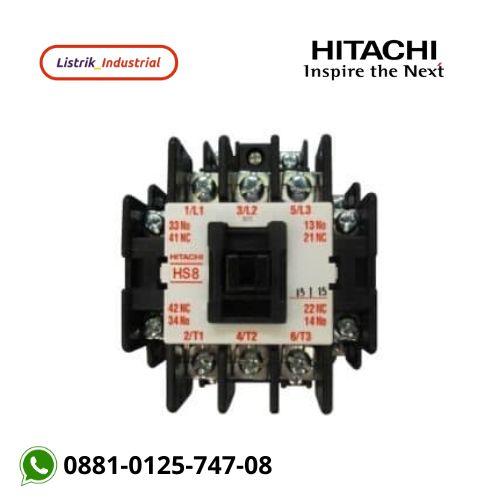 Jual contactor Hitachi HS 8 Ready Voltase 110, 220, 24, 48V - Jakarta ...