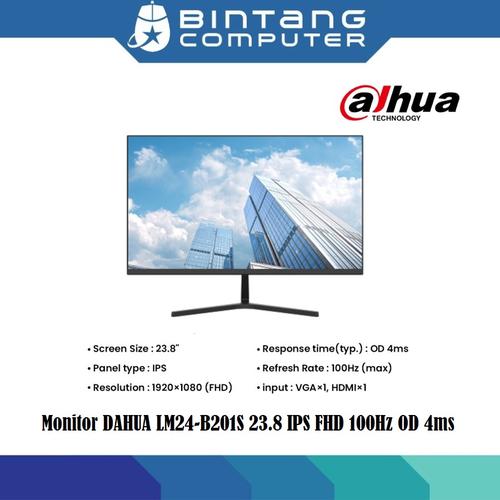 Jual Monitor/LED DAHUA LM24-B201S 23.8 IPS FHD 100Hz OD 4ms - Kota Denpasar - Bintang Bali ...