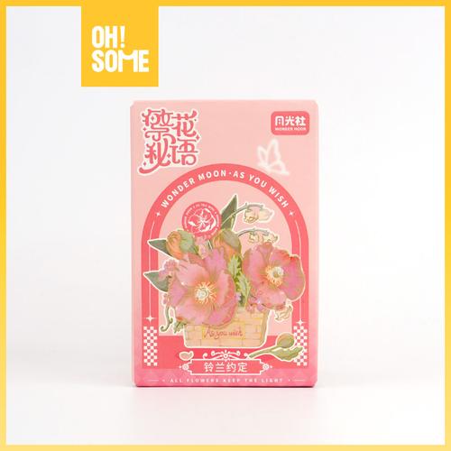 Promo OHSOME Wonder Moon Flowers Pot Mini Block Mainan Rakit Brick Blok ...