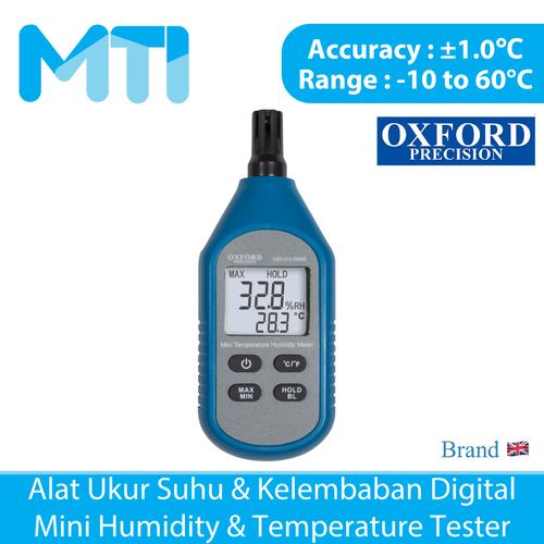 Jual OXFORD Alat Ukur Suhu & Kelembaban Digital Mini Humidity ...